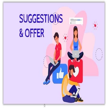 SUGGESTIONS AND OFFERS ELEVENTH GRADE .pptx