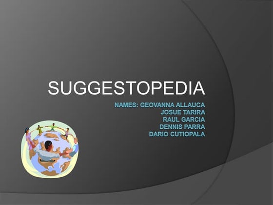 Presentation suggestopedia. | PPTX