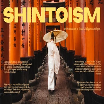 Shintoism | PPTX