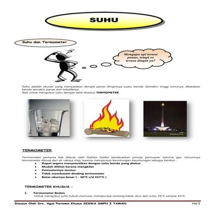 Suhu | PDF