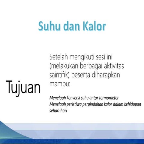 Suhu dan kalor | PPTX