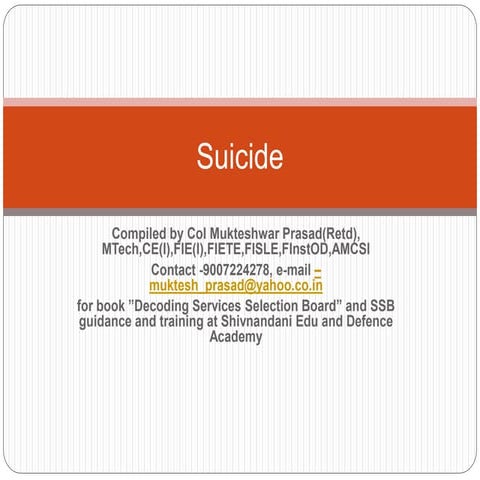 Suicide | PPT