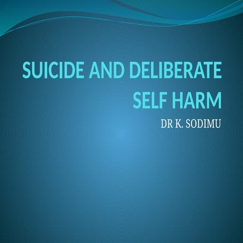 SUICIDE AND DELIBERATE SELF HARM - PSYCHIATRY PRESENTATION.pptx