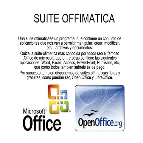 Power point suite ofimática | PPTX
