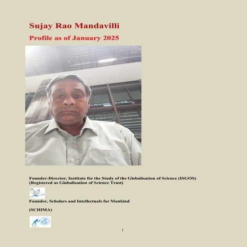 Sujay Rao Mandavilli public profile January 2025 - (2) | PDF