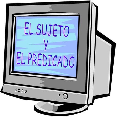 Sujeto y predicado diapositivas | PPT