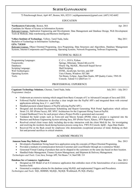 Sneha_Resume_Oct2016 | PDF