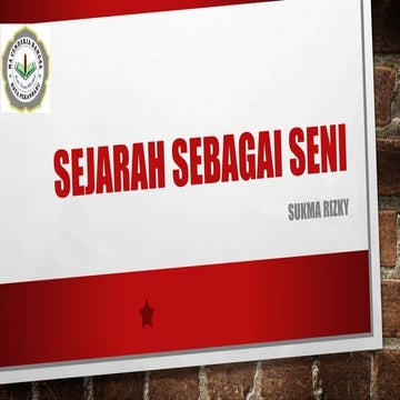 Sejarah sebagai seni | PPT