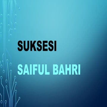 suksesi ekologi (perananan suksesi bagi lingkungan).pptx