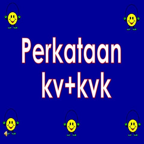 Suku kata kv+kvk | PPT