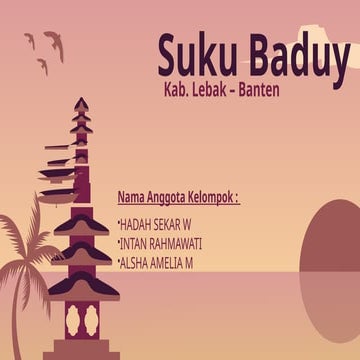 Suku Terasing Yang Ada Di Jawa Barat.ppt