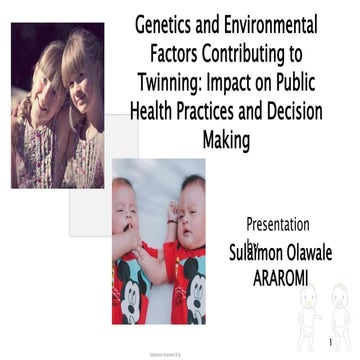 Concept of Twinning/multiple birth | PPTX