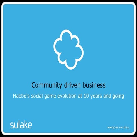 Sulake | PPT | Internet | Computing