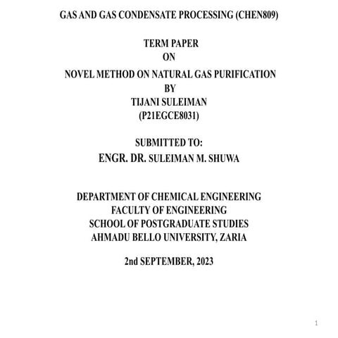 GAS AND FAS CONDENSATE PROCESSING ..PPT. | PPT