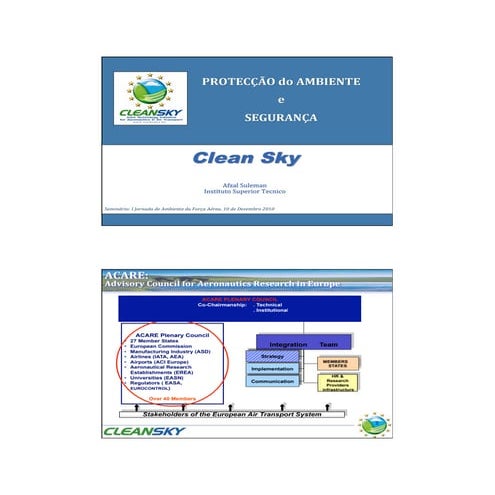 Projecto Clean Sky | PDF