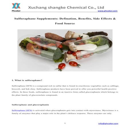 Sulforaphane supplements defination, benefits, side effects & food ...