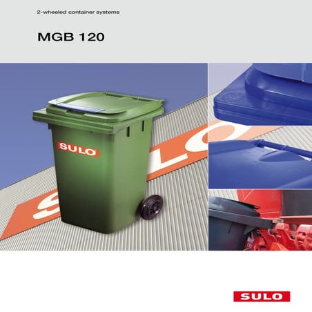Sulo-120 ltr (2 Wheeled )Bin | PDF