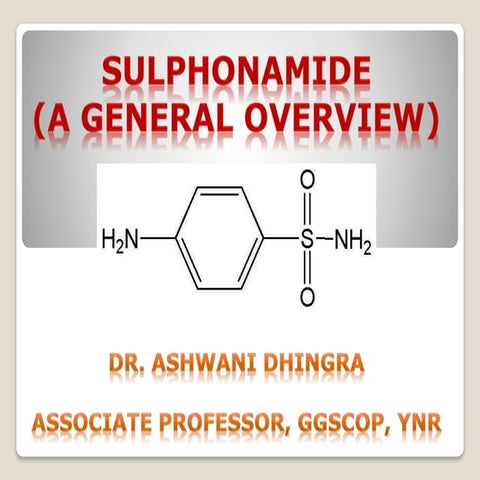 Sulphonamide | PDF