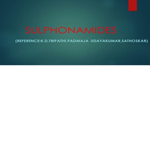 sulphonamides -anti bacterial agents (pharmacology).pdf