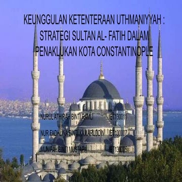 Sultan al fatih | PPTX