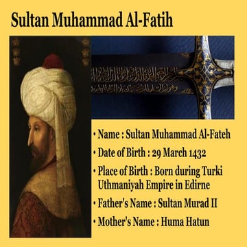 Sultan muhammad al fateh | PDF | Islam | Religion & Spirituality