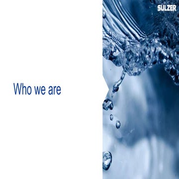 Sulzer company presentation_linkedin | PPTX