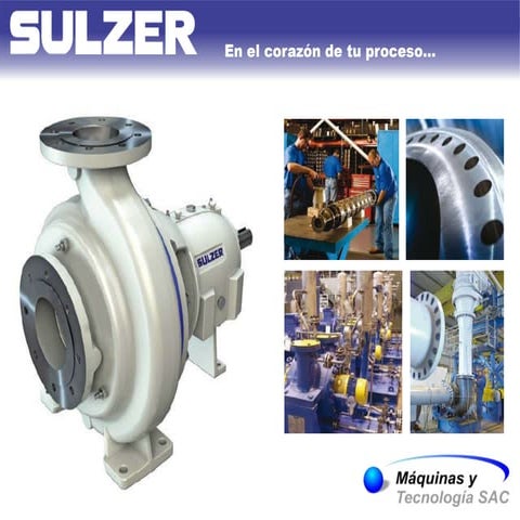 Sulzer pumps - proceso de alimentos, metales y fertilizantes | PPTX