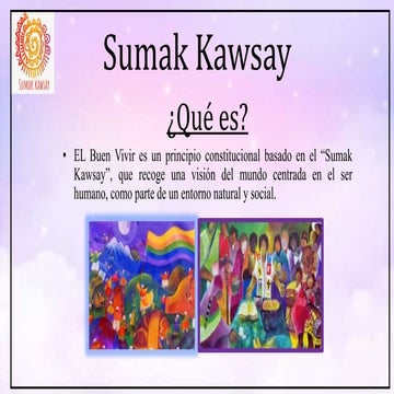 Sumak kawsay del Ecuador | PPTX