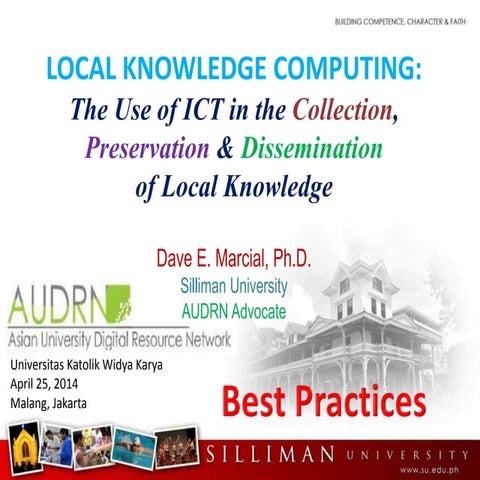 Local Knowledge Computing | PPSX