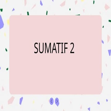 SUMATIF 2.pptx MATERI MATRIKS DARI DATA BARU | PPTX