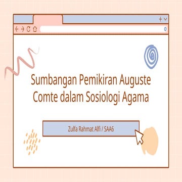 Sumbangan Pemikirina Auguste Comte .pptx