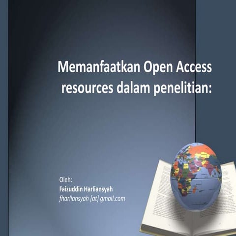 Sekilas tentang Open Access | PPTX