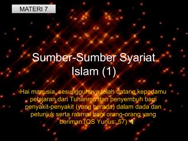 Aqidah islamiyah | PPTX