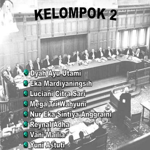 Pengantar Hukum Internasional - Sumber dan Subjek Hukum Internasional | PPT