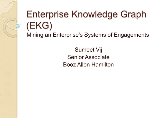 Enterprise Knowledge - Taxonomy Design Best Practices and Methodology