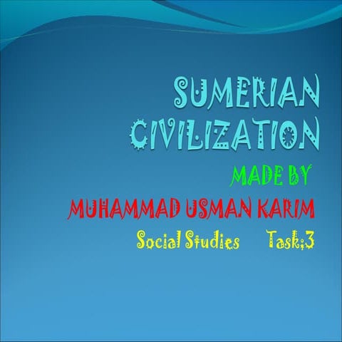 Sumerian | PPT