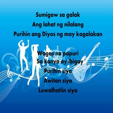 Sumigaw sa galak | PPTX