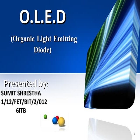 Sumit oled | PPT