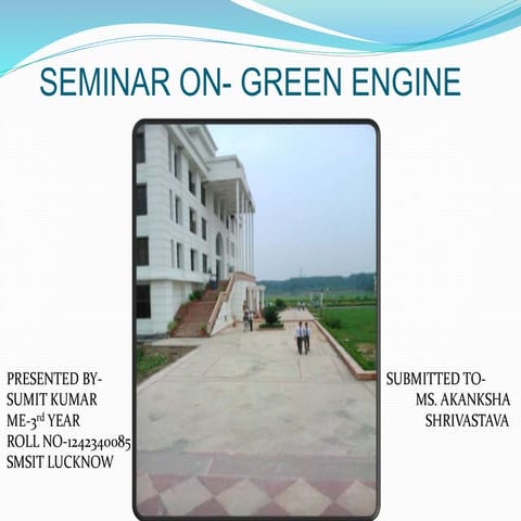 sumit singh green engine.ppt