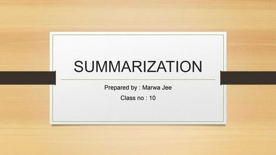 Techniques_in_Summarizing_Academic_Texts_Presentation.pptx | Education