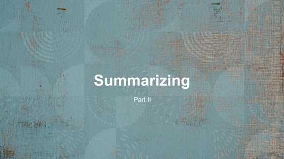 Types of Formal Reports | PPT