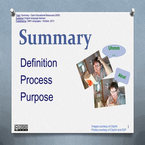 Summary | PPT