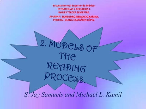 Three Reading Models | PPTX