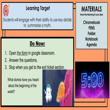 Summary and Main Idea for teaching middle school.pptx