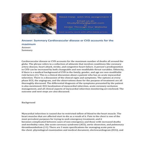 Chest Pain Assignment Discussion.docx