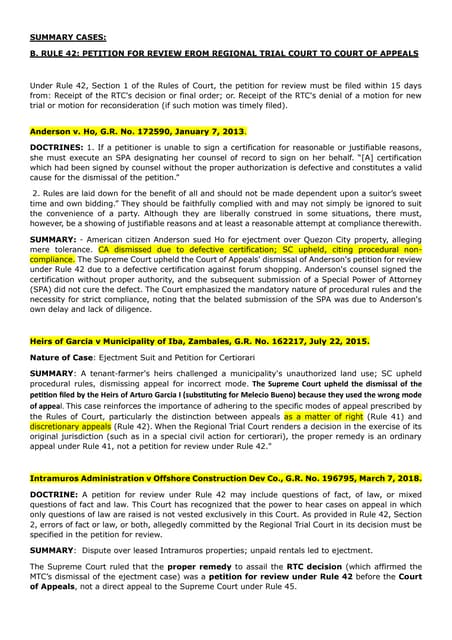 CIVIL PROCEDURE 2.pdf | Legal Services Industry | Industries