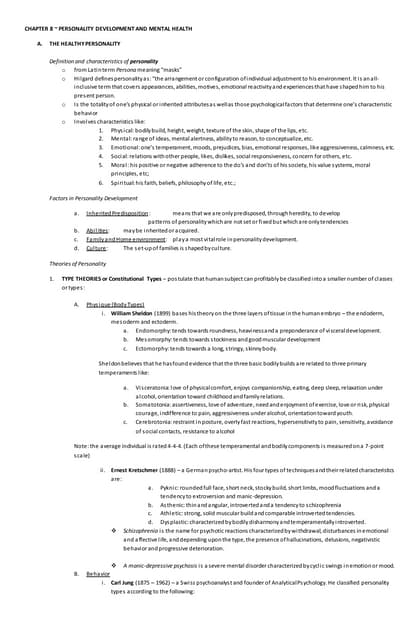 Body Type of Theory / William Sheldon's Theory / Biological Theory ...