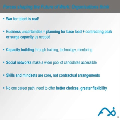 Summarizing the future of work | PPTX | Career Planning | Careers