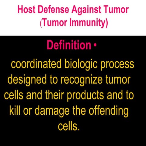 summary host defence against tumornmph.ppt