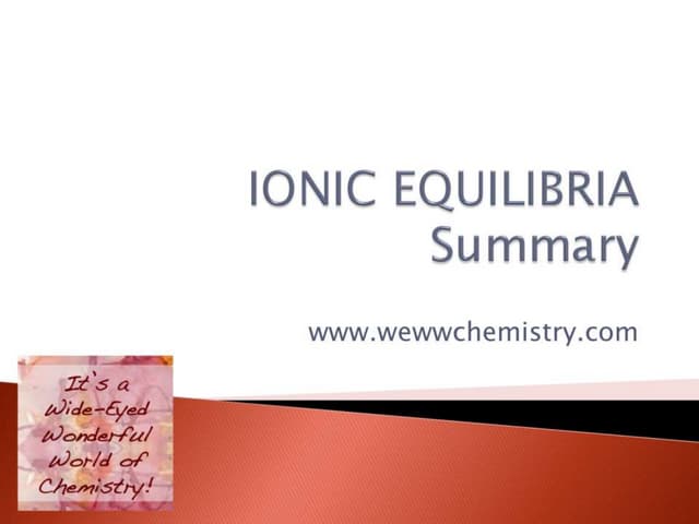 Before, Change, After (BCA) Tables for Stoichiometry | PPT
